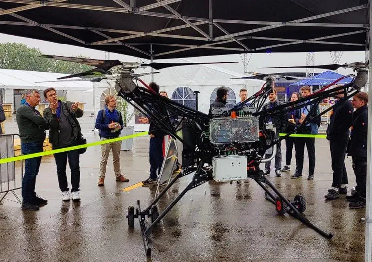 Flowcopter Showcase their Heavylift Utility UAV at the Offshore Drone ...